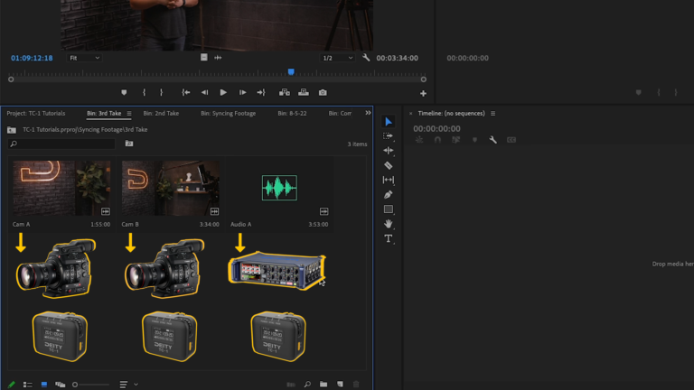 How To Sync With Timecode In Adobe Premiere – Deity Microphones