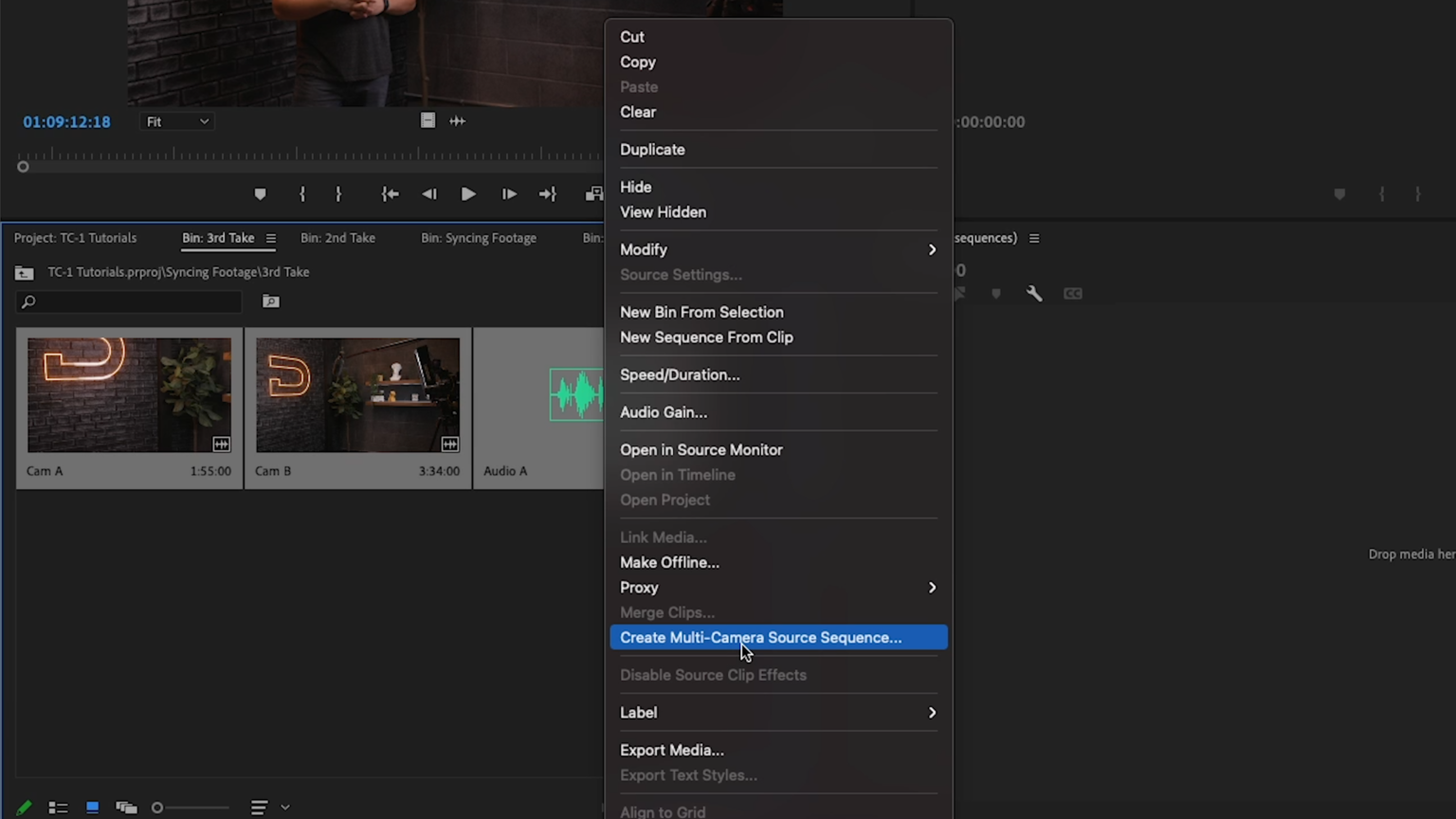 How To Sync With Timecode In Adobe Premiere – Deity Microphones