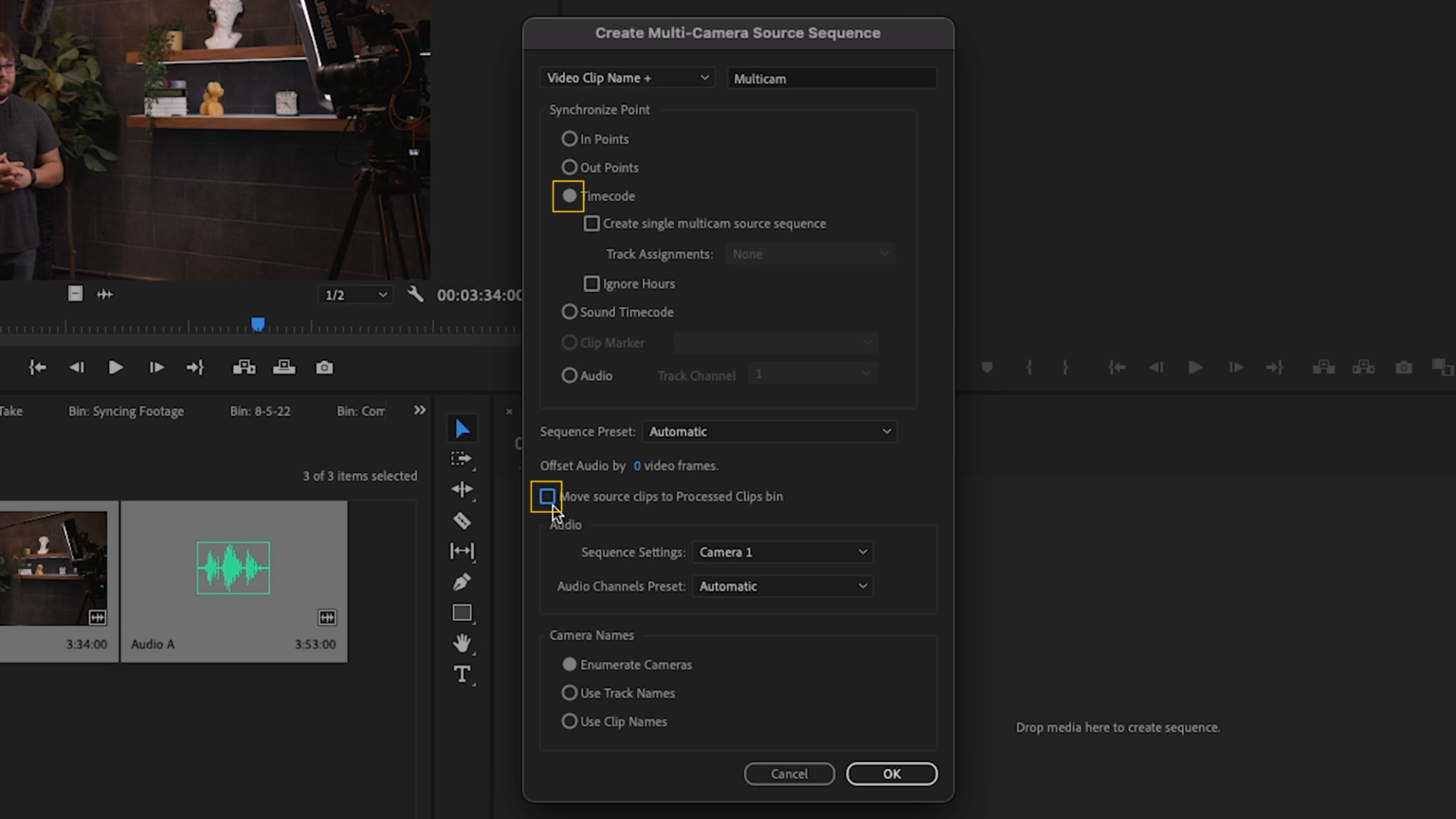 How To Sync With Timecode In Adobe Premiere – Deity Microphones