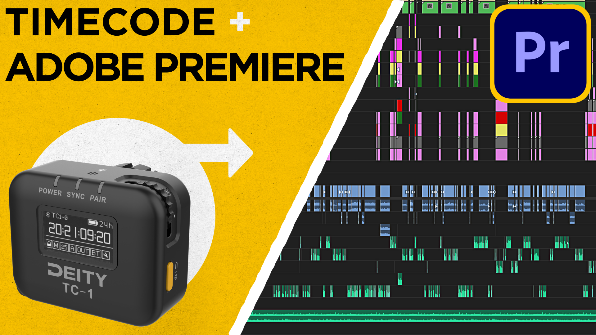How To Sync With Timecode In Adobe Premiere