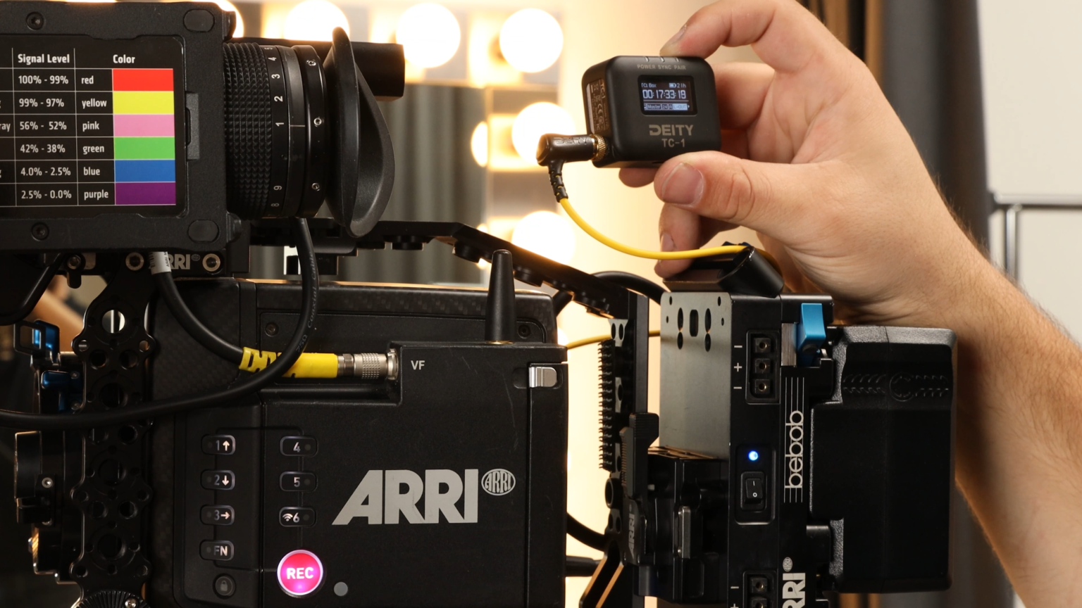 How To Set Up Timecode On Your ALEXA Mini LF – Deity Microphones