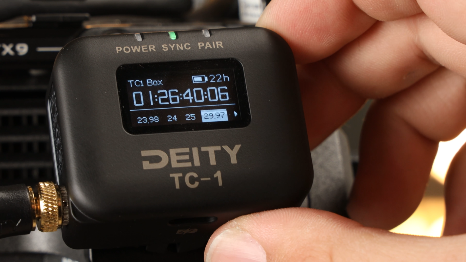 How To Set up Timecode On Your Sony FX9 – Deity Microphones