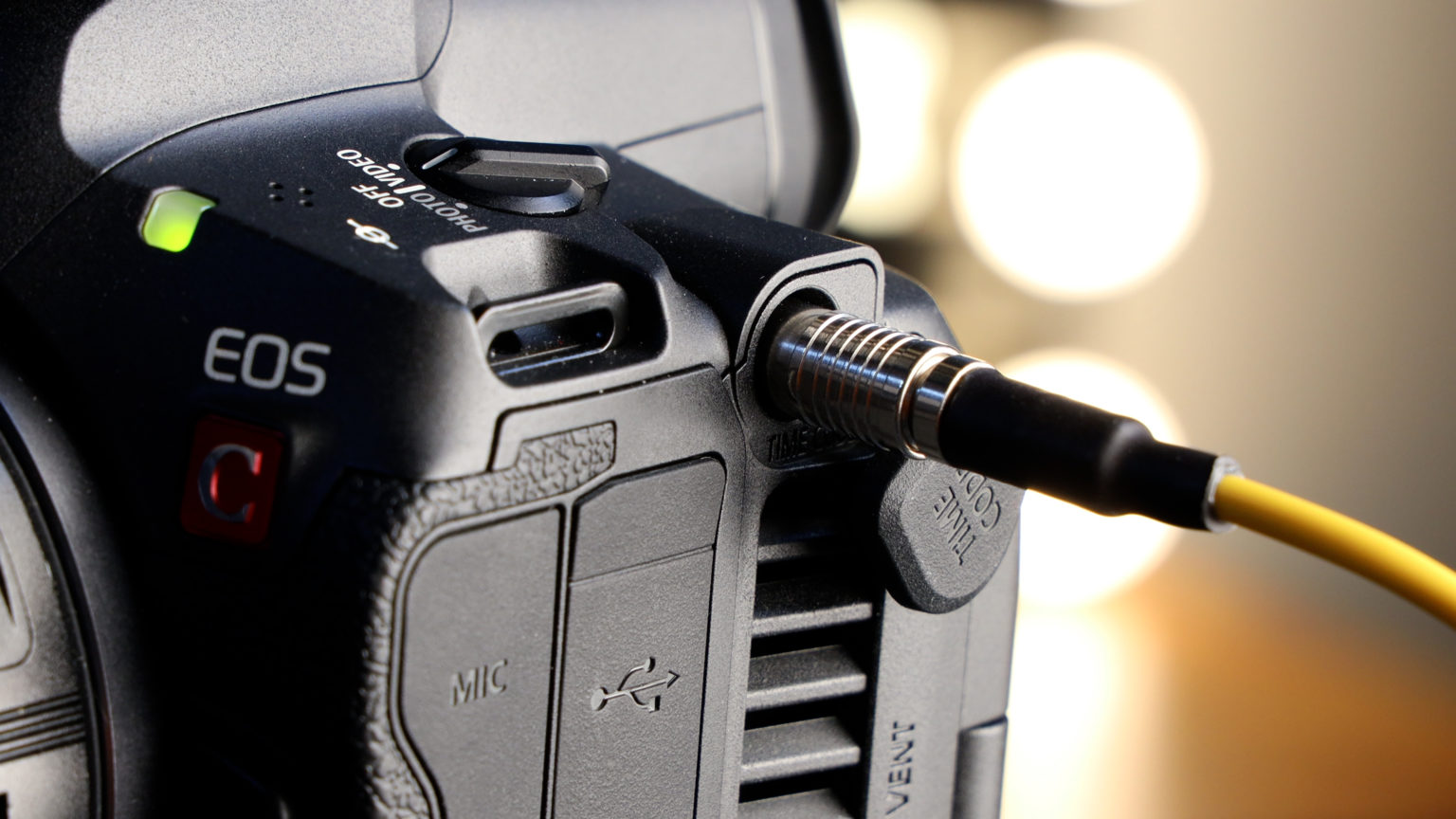 How to Set Up Timecode On The EOS R5 C & C400 – Deity Microphones