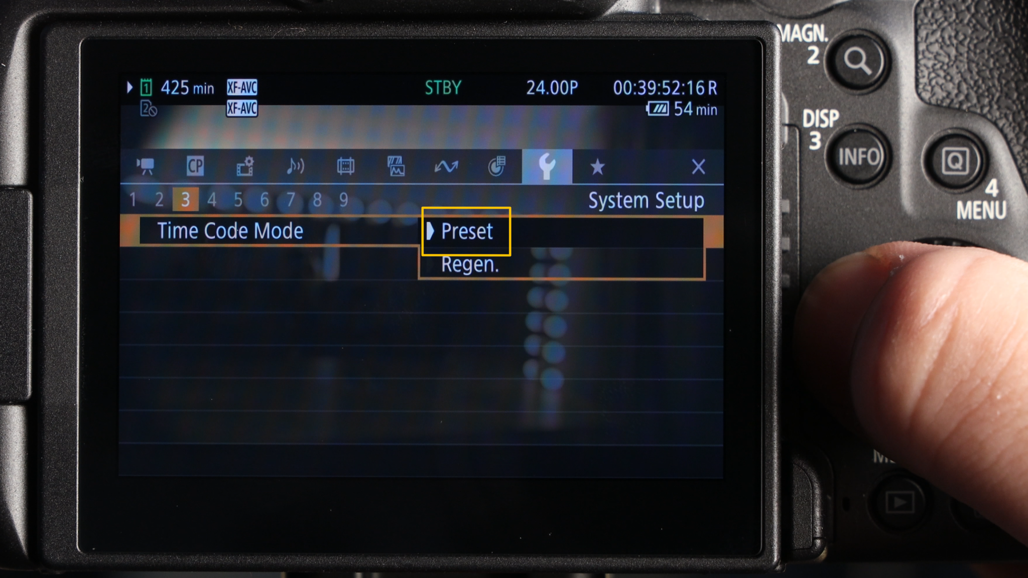 How to Set Up Timecode On The EOS R5 C & C400 – Deity Microphones