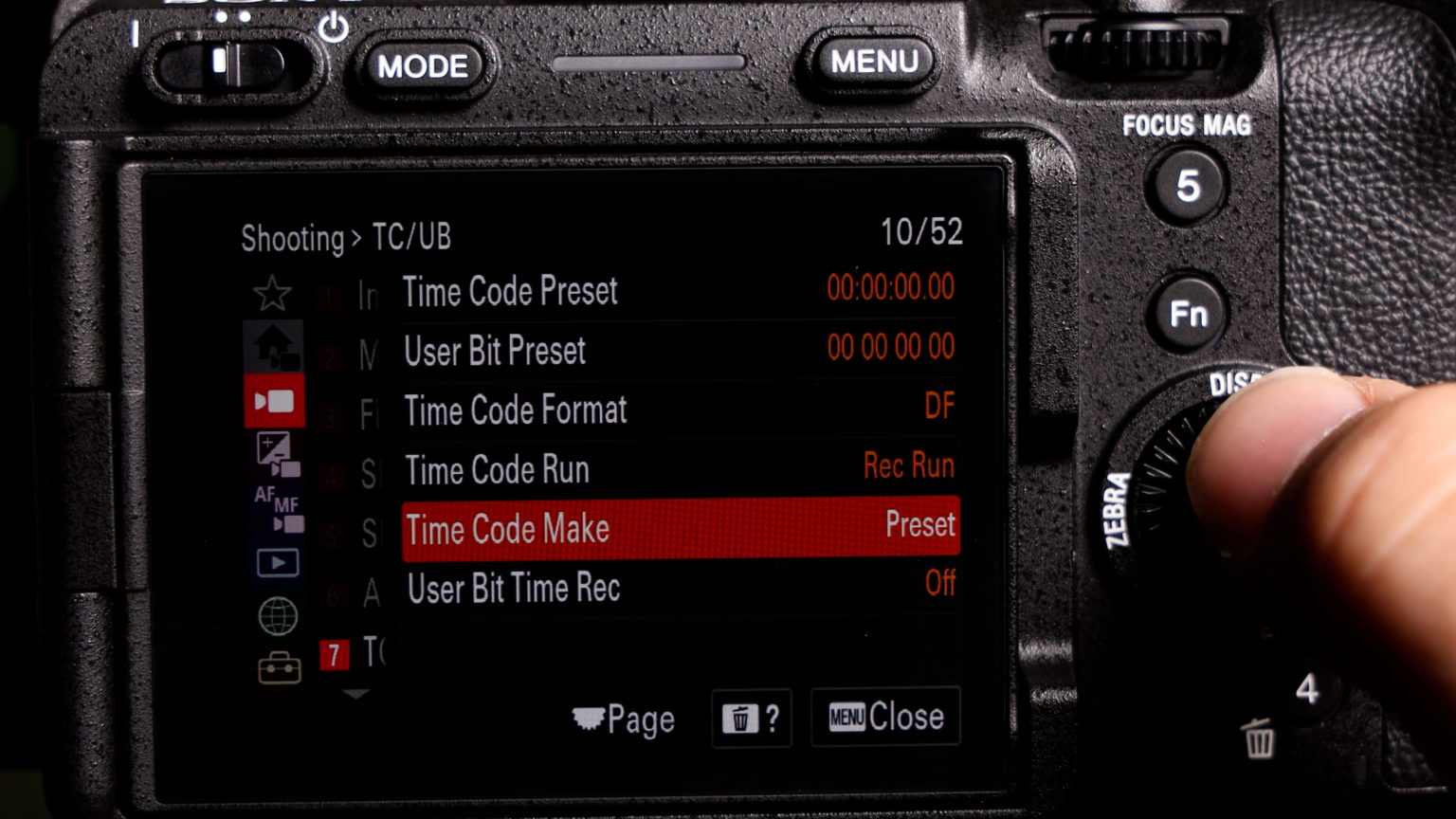How To Set Up Timecode on Sony Mirrorless Cameras – Deity Microphones