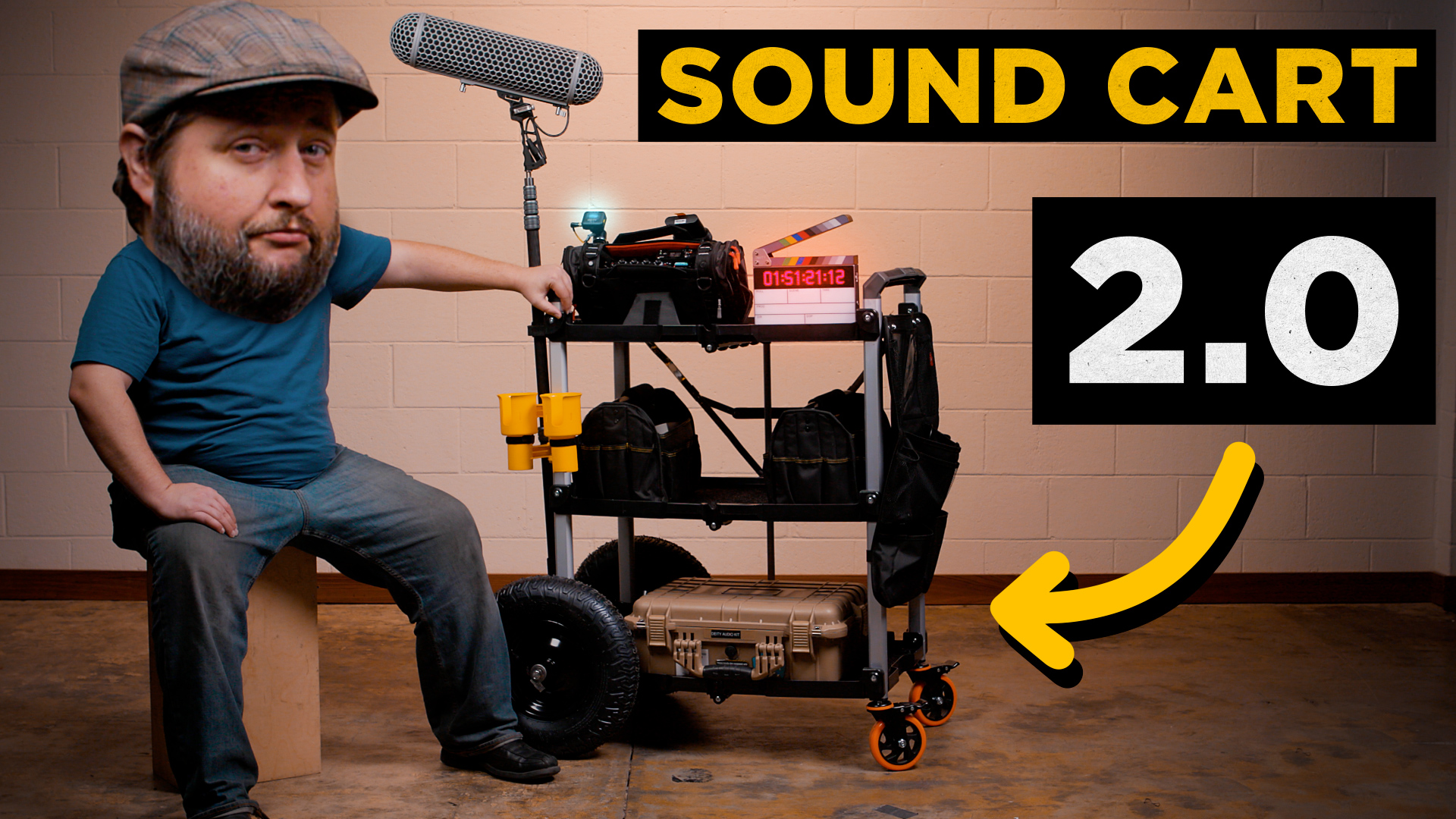The Ultimate DIY Sound Cart Under $500 - Deity Microphones