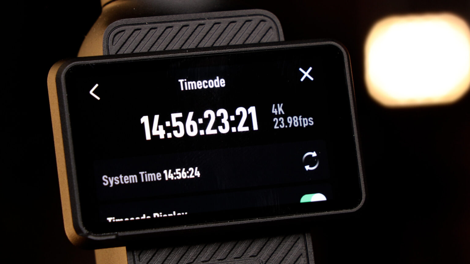 How to set up timecode on your DJI Osmo Pocket 3 – Deity Microphones