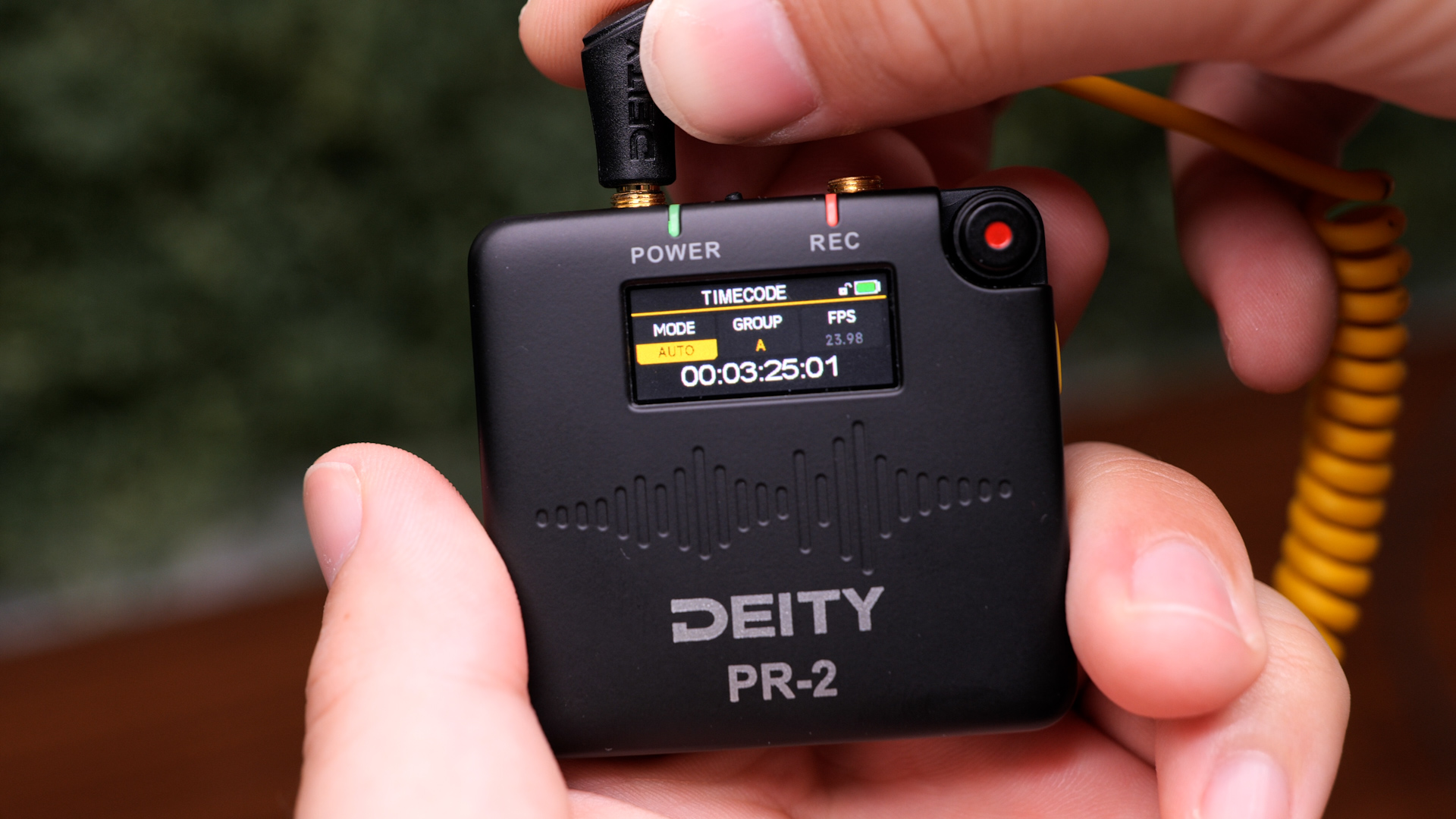 Deity PR-2 Timecode Settings – Deity Microphones