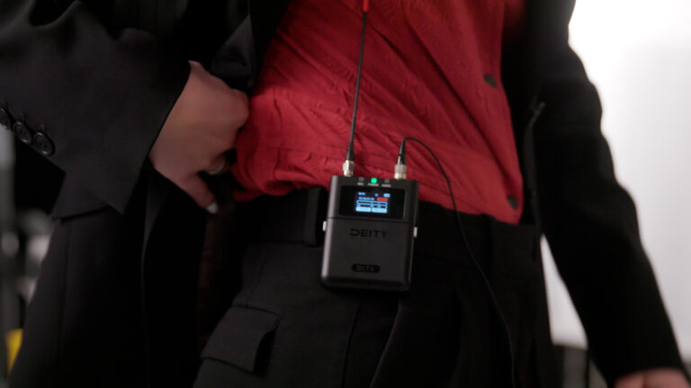 Using the DLTX on Boom Poles – Deity Microphones